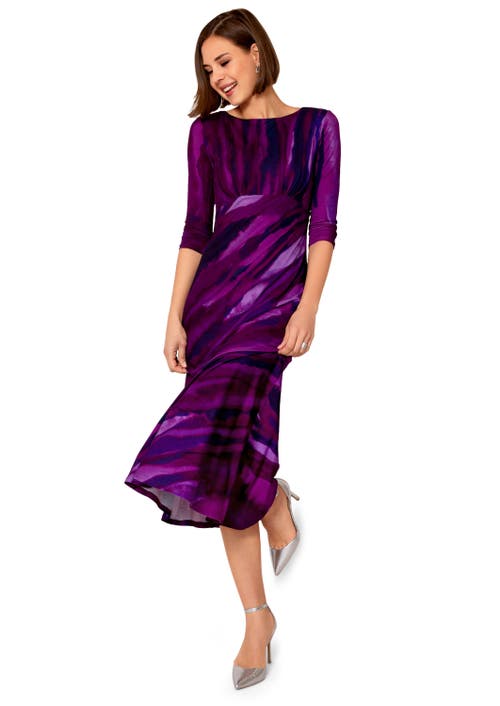 ALIE STREET LONDON Alie Street London Asymmetric Bias Cut Midi Dress